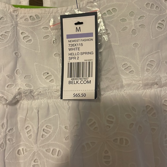 crown & ivy | Tops | White Crown Ivy Eyelet Blouse | Poshmark